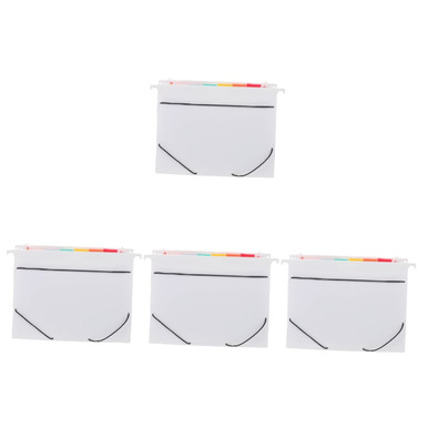 Operitacx 4pcs Multi-Level Folder Expandable File Folder Paper Folder ...
