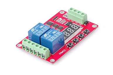 KNACRO 5V DC Relay Module, KNACRO Multifunctional DC 5 Volt 2 Channel ...