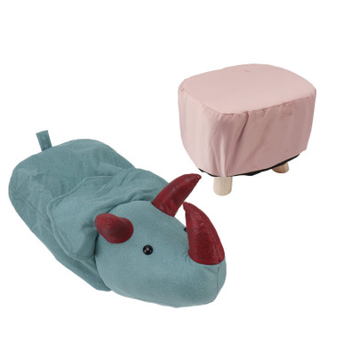 Pomya Small Footstool, Elastic Animal Footstools Wear Resistant Wooden ...