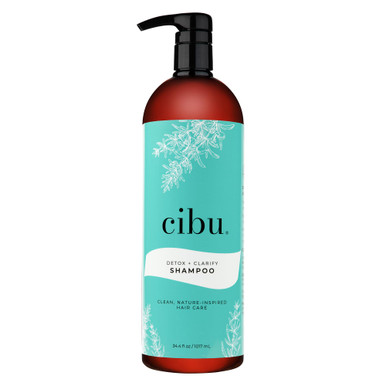 Cibu Detox + Clarify Shampoo 30090 Cleanses & Gently Removes Product ...