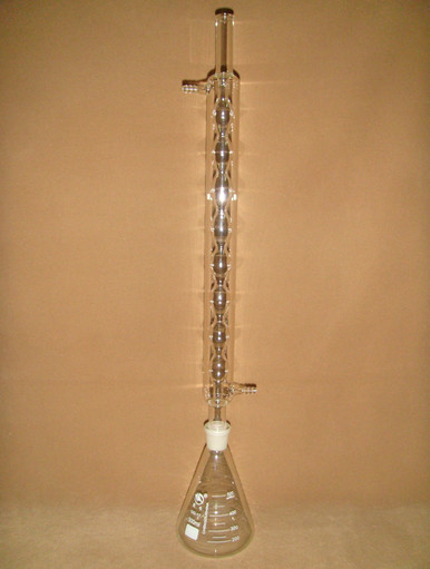 250ml conical Reflux Device with Condenser and conical Flask lab ... 250ml conical Reflux Device with Condenser and conical Flask lab ...