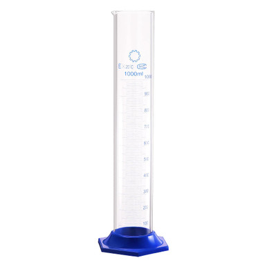 uxcell Borosilicate Glass Graduated Cylinder, 1000ml Measuring Cylinder ...