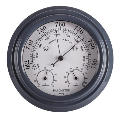 IEkei Barometer Thermometer Hygrometer, 3 in 1 Barometers for The Home ...