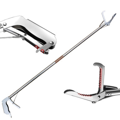RUYARXNM 47"Collapsible Extra Long Grabber Reacher Trash Picker Heavy ...
