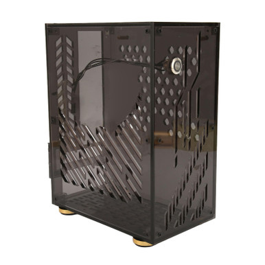 Mini ITX Case, Vented Panels, Mini ITX Gaming Computer Case Chassis ...