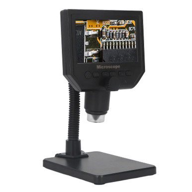 Electron Microscope 600X, 4.3in Screen Digital Microscope 3.6MP HD ...