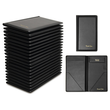 Beatherly Premium Restaurant Check Presenters - 20 Pack - 5.25" x 9 ...