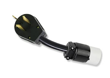 Electrical Stove 10-50P 3-Pin Male 220/250V Plug To Gas Range 5-15R 110 ...