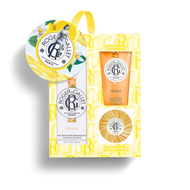 Roger & Gallet Neroli Gift Set | 3.4 fl oz Spray | 1.7 fl oz Soap | 1.7 ...
