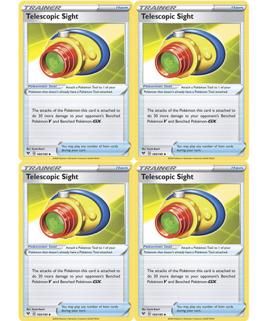 Pokemon Trainer Set - Telescopic Sight 160/185 - Sun Moon Vivid Voltage ...