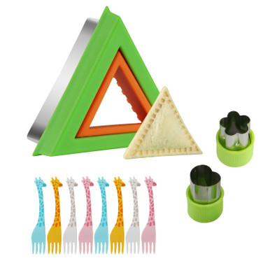 Sandwich Cutter for Kids, Sandwich Cutter and Sealer Set with 8 Pcs ...