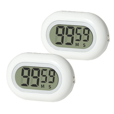 ACEES Kitchen Timer, 2 Pack Digital Timer for Cooking, Battery Powered ...