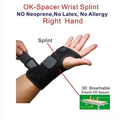 IRUFA,WS-OS-53,New 3D Breathable Patented Fabric RSI Wrist Splint Brace ...