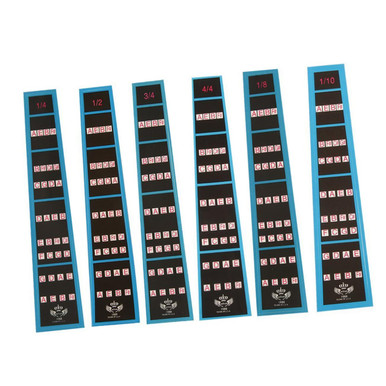 ERINGOGO Violin Fret Guide Label Stickers Violin Fret Stickers Fiddle ...