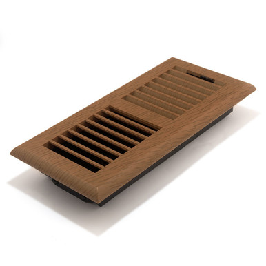 Accord APFROML410 Plastic Floor Register with Louvered Design, 4-Inch x ...
