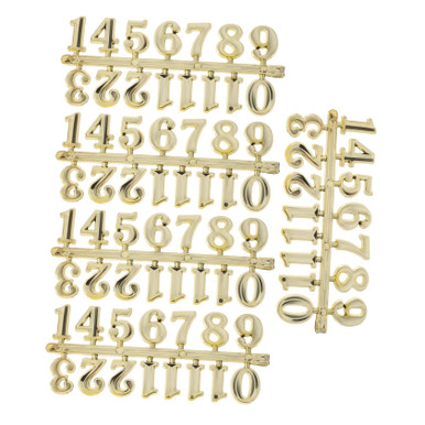 Garneck 5 Sets Clock Number Plate Clock kit with Numbers Art Clock ...