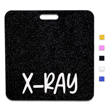 ANDGING X-Ray Badge Buddy Radiology Badge Card Black Radiologist ...