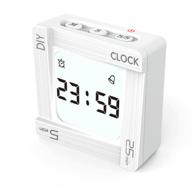 ThreeH Rotating Timer Preset 5 Minutes 25 Minutes Timer Shaking Alarm ...