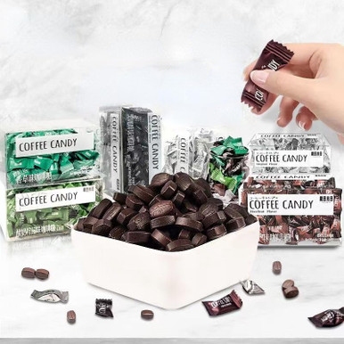 6 flavors of coffee candy,Chewing coffee candy?Nut Snacks?Coffee ...