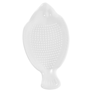 Zerodeko Ceramic Grater Plate, Fish Shaped Garlic Grater, Ginger Grater ...
