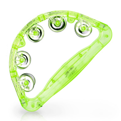 LED Tambourine - Musical Flashing Handheld Percussion Instruments for ...
