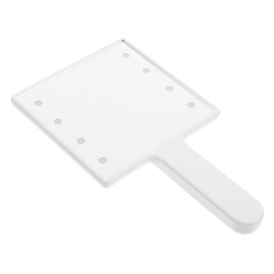 IWOWHERO Handheld Vanity Mirror Square Makeup Mirror Led Vanity Mirror ...