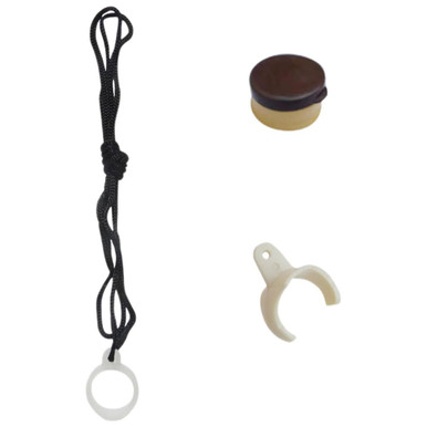 Toyvian Oboe & Clarinet Thumb Finger Rest 1 Set Practical Descant ...