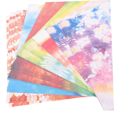 Lurrose 200 Pcs Paper Crane Origami Kids Craft Paper Japanese Origami ...