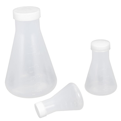 JECOMPRIS 3Pcs Bottle Triangle Erlenmeyer Flask Graduated flasks ...