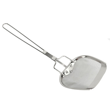 Fine Mesh Oil Strainer, 304 Stainless Steel Strainer Ladle, High ...