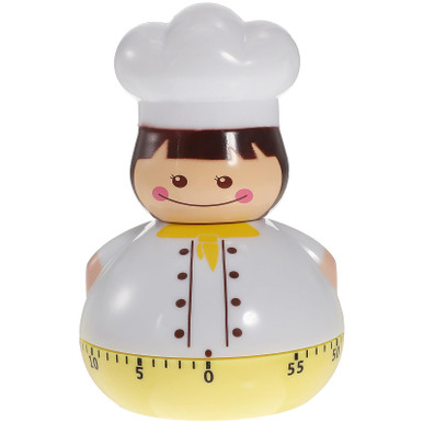 Kitchen Timers Kitchen Timer Mini Chef Shaped Mechanical Timer 60 ...