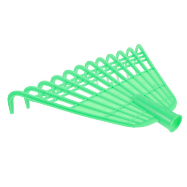 HOMSFOU Heavy Duty Rake Leaf Scoops for Garden Small Rake Attachment ...