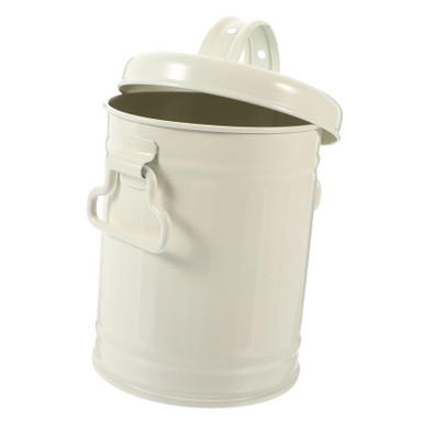 Hohopeti Desktop Trash Can Waste Paper Basket Mini Trash Can Garbage ...