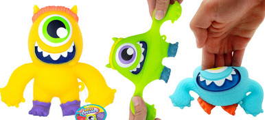 Silly Cyclops Stretchy Squishy Fidget Toy Monster Alien (2 Units ...