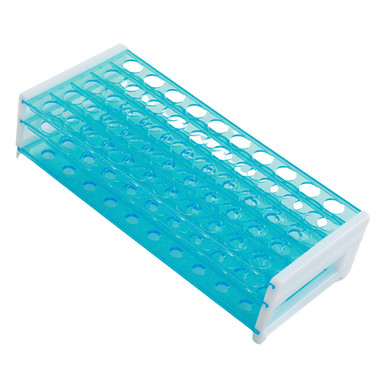 Othmro 2Pcs Acrylic Test Tube Rack Holder, 15mm 50Well Centrifuge Tube ...