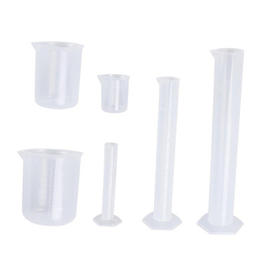 3 Silicone Measuring Cups Liquid Measuring Cup Measuring Cylinder ...