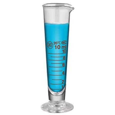 ULTECHNOVO Lab Graduated Measuring Cup, Glass Conical Beaker with Spout ...