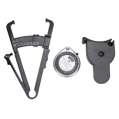 Body Fat Tester Set, Body Fat Caliper & Body Measuring Tape Kit for ...