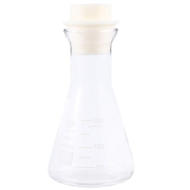 iplusmile 1pc Erlenmeyer Flask Glass Erlenmeyer Flask 150ml Lab Flask ...