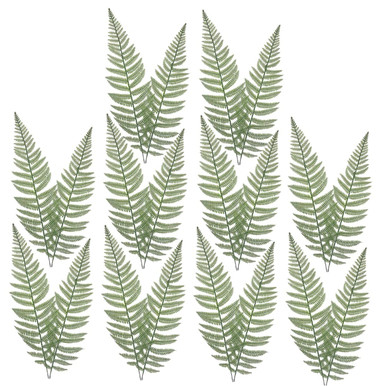 BESPORTBLE 20pcs Simulated Leaves Faux Green Decor Wedding Leaves Decor ...