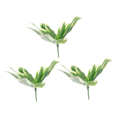 ABOOFAN 3pcs Wedding Road Lead Flowers Artificial Greenery Leaves ...