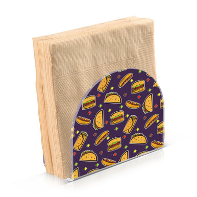 Colorful Fast Food Napkin Holder for Table Freestanding Tissue ...