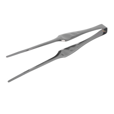 BBQ Grill Tong, Durable RustProof Stainless Steel Ergonomic Thin ...
