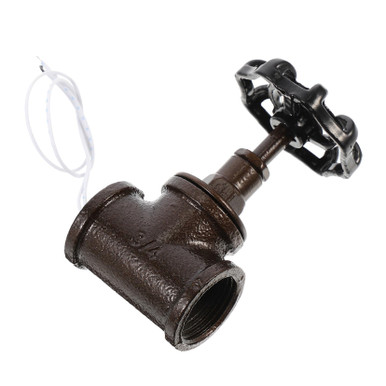 KONTONTY Globe Valve Light Black Table lamp Electrical Light Desk lamp ...