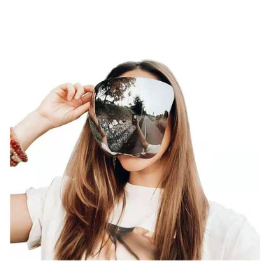 Meeyeet Oversized Huge Big Mask Shield Full Face Polarized Large Mirror ...