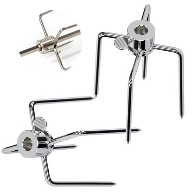 Kosmosta Stainless Steel Rotisserie Meat Forks BBQ Grill Rotisserie ...