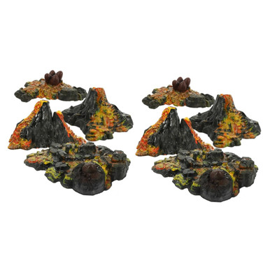 2 Sets Simulated Volcano Model Volcano Science Kit Kids Archaeological ...