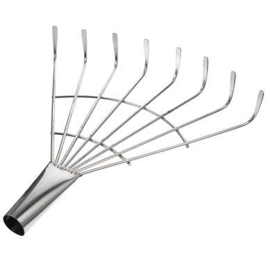 CIYODO Grass Rake Telescopic Leaf Rakes Grabber Reacher Tool Fan Rake ...