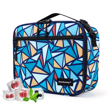 Freezable Lunch Bag,Lunch Box with Ice Packs,Small Cooler Lunch Box ...