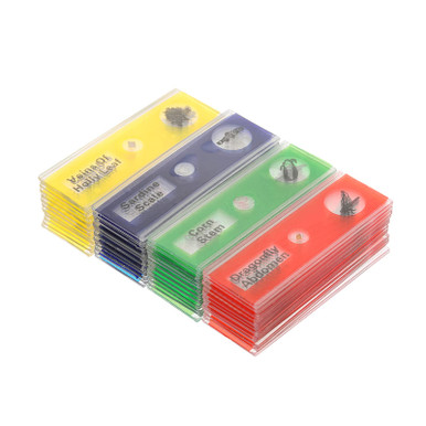 SIUKE Slide, 48pcs/Set Plastic Prepared Microscope Slides Animals s ...